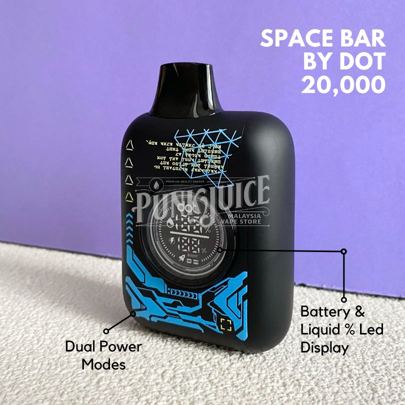 Dot Space Bar (20K) 5% - LED Screen - Disposable Pod – Punk Juice Vape ...