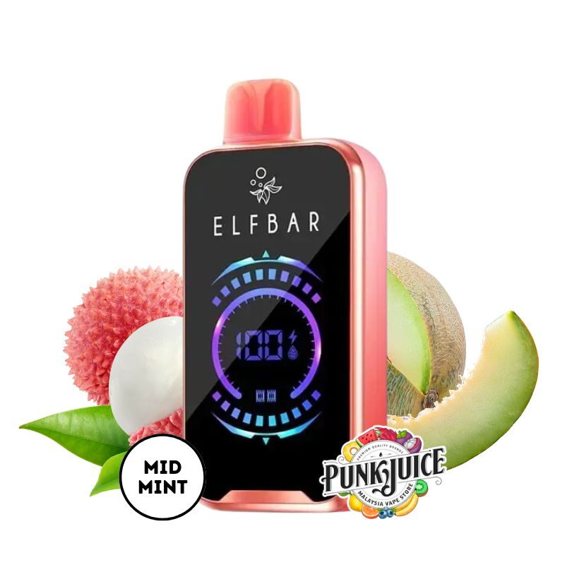 Elf Bar RAYA D2 (20K) 5% - LED Screen - Disposable Pod – Punk Juice ...