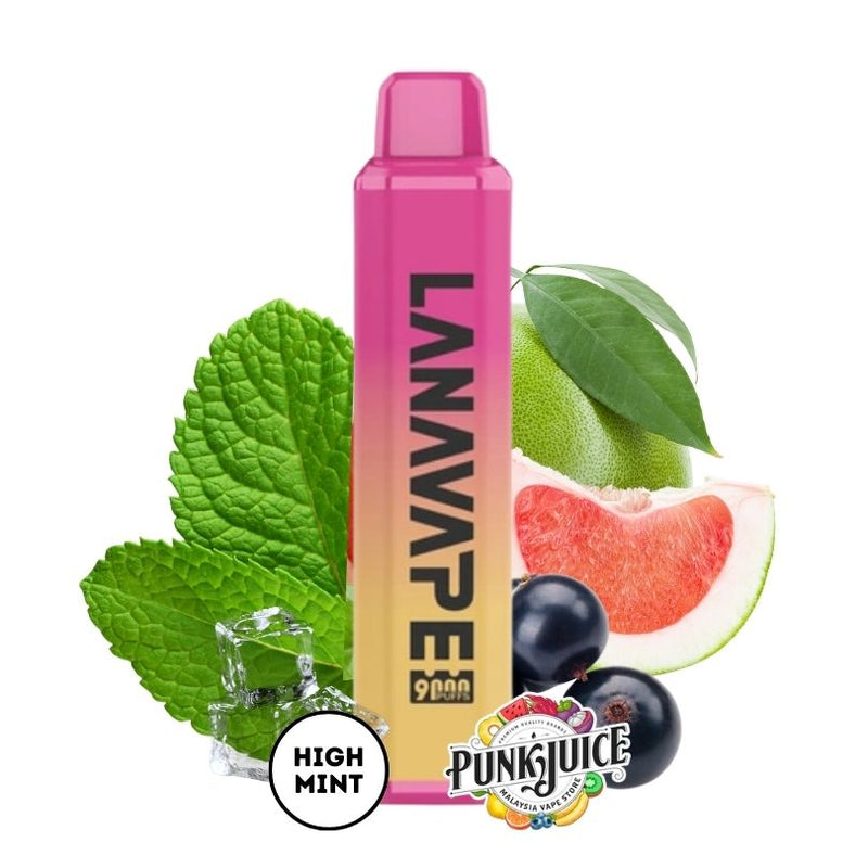 LANAVAPE PEN PLUS 9000 3% Disposable Pod – Punk Juice Vape Store