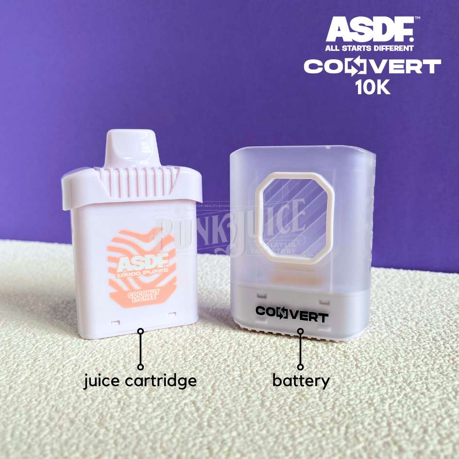 ASDF Convert 10,000 5% Disposable Pod – Punk Juice Vape Store