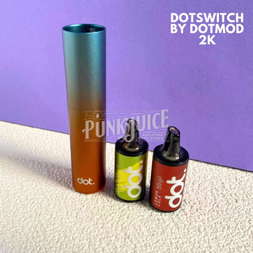 DotSwitch 2000 Puff Closed Pod System by Dot Mod – Punk Juice Vape Store