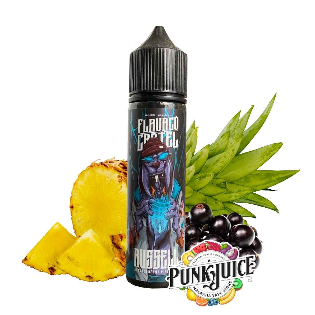 Flavaco Cartel - Russell (Blackcurrant Pineapple) - 60ml – Punk Juice ...