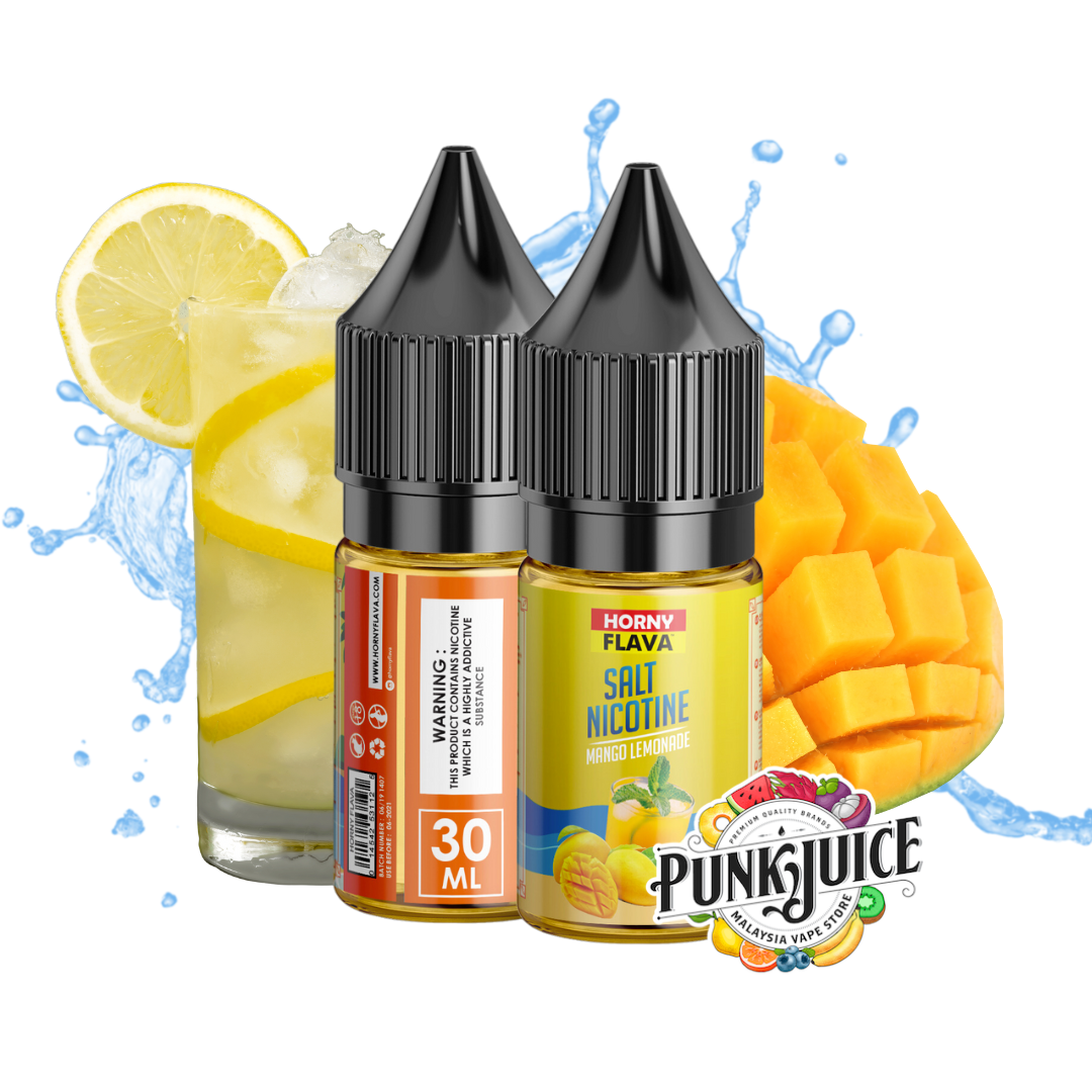 Horny Flava - Mango Lemonade - Salt - 30ml – Punk Juice Vape Store